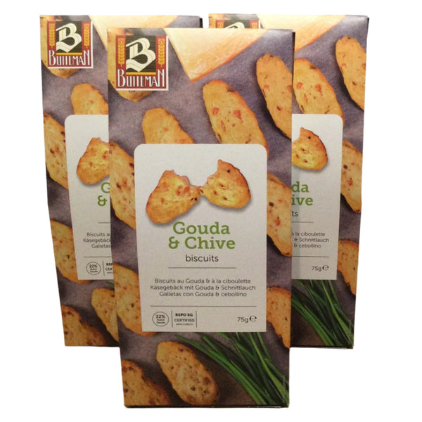 Buiteman Gouda & Chive biscuits - The Rustic Board